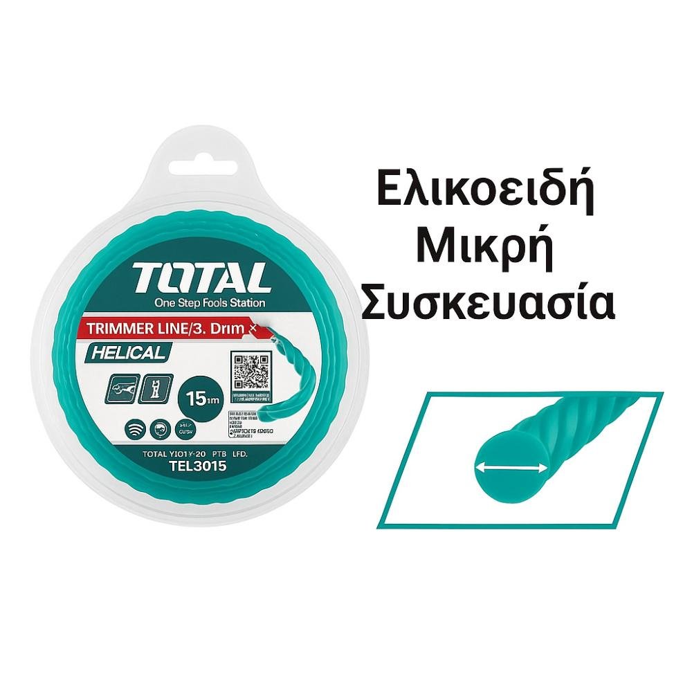 Μεσινέζα για χορτοκοπτικά στριφτή Total επαγγελματικής χρήσης